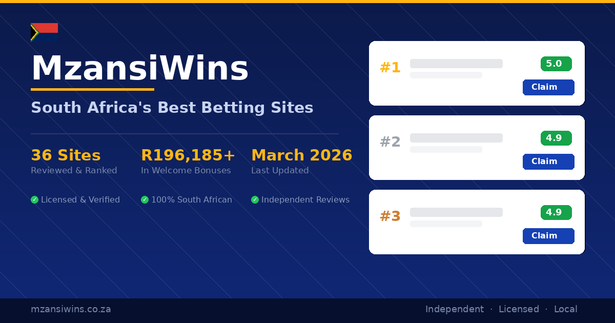 Peach Payments Betting Sites SA 2026